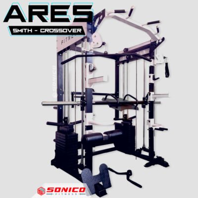 Smith Crossover Power Rack Ares-24 +270LB STACK + Prensa y más - Sónico ...
